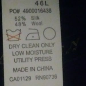 Ralph Lauren | Suits & Blazers | Ralph Lauren Mens Suite Jacket 46 Long ...